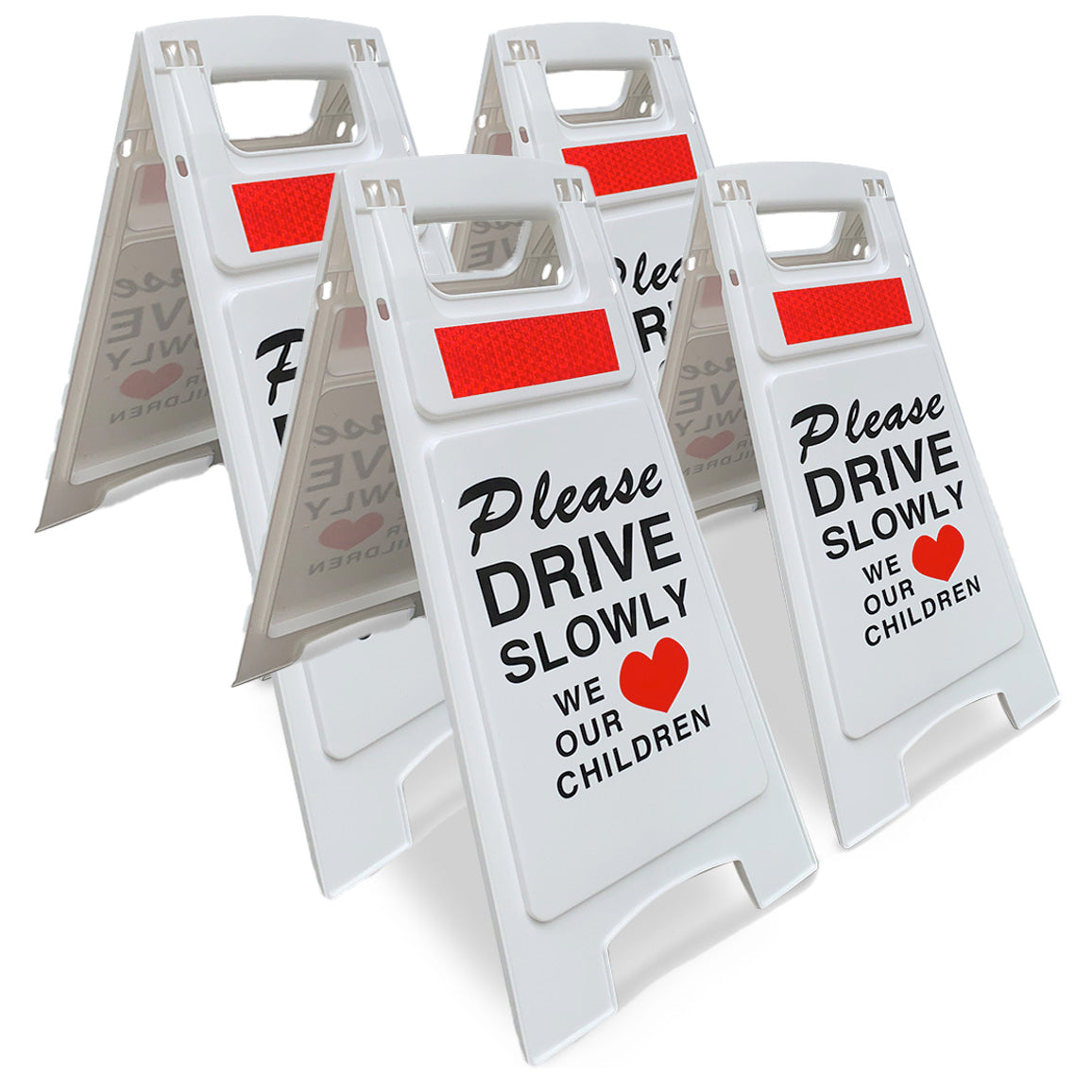 Caution Kids at Play Street Signs - Four Pack – DIYJr